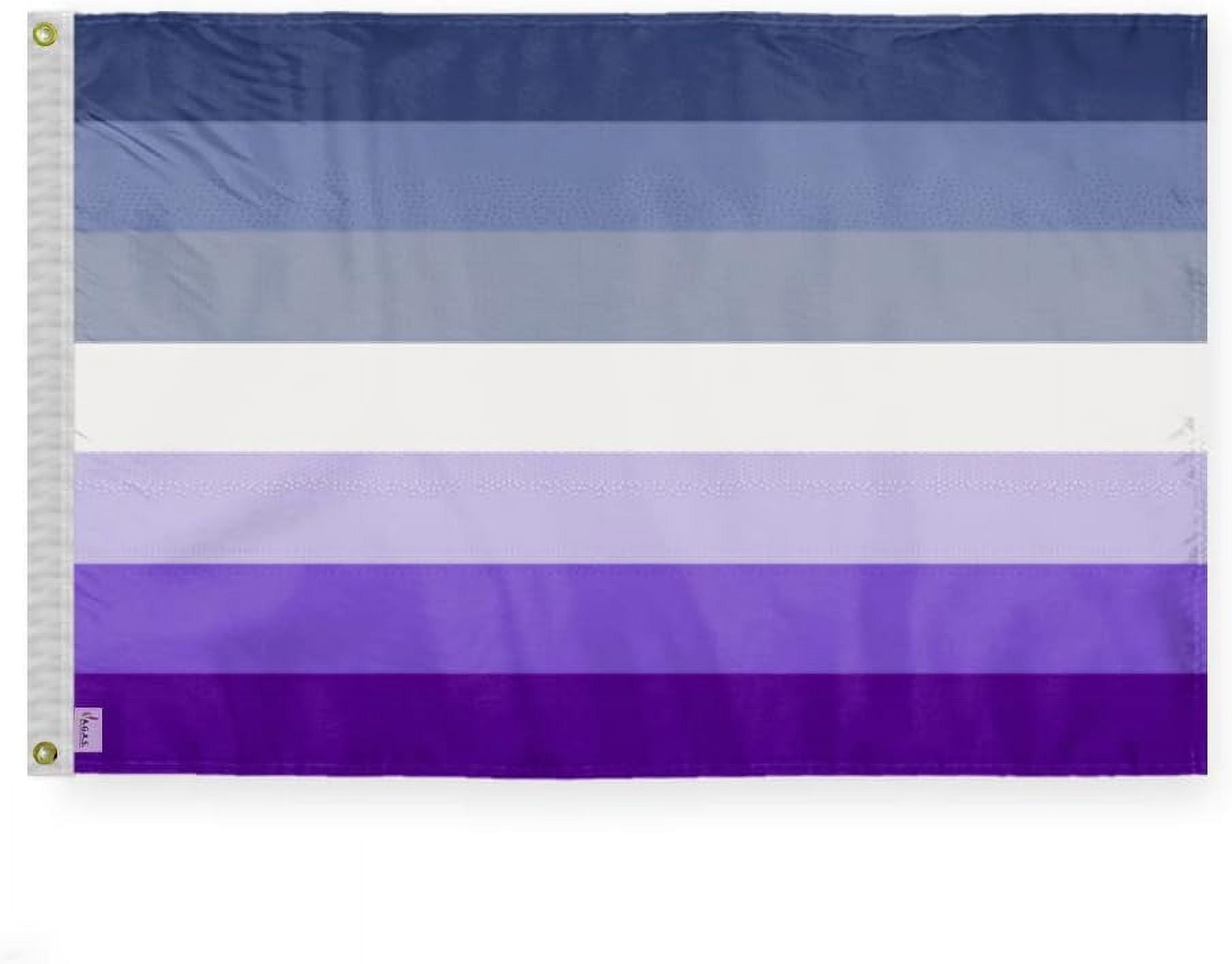 AGAS Butch Lesbian Pride Flag 3x5 Ft - Double Sided Polyester - Plated ...