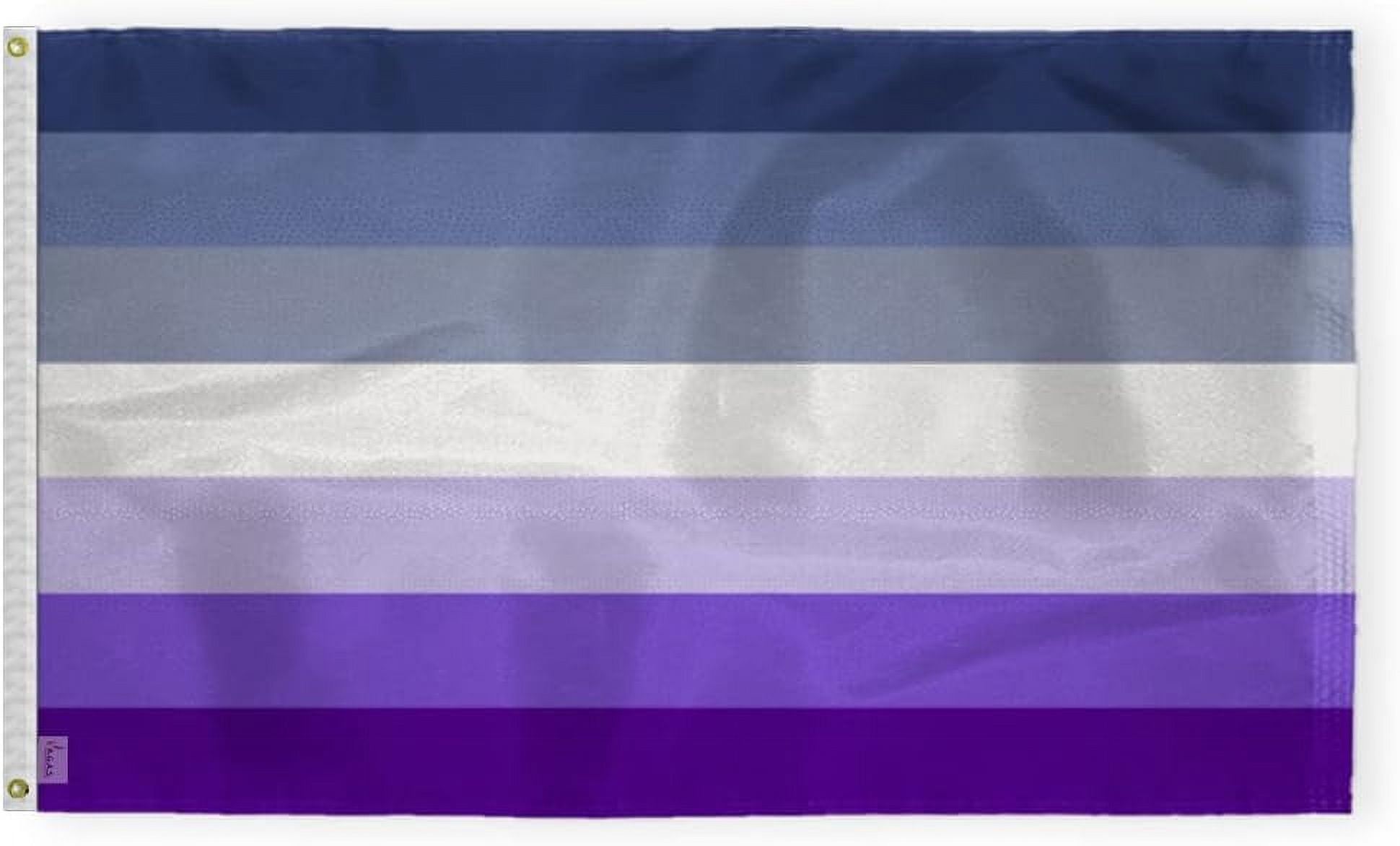 AGAS Butch Lesbian Pride Flag 3x5 Ft - Double Sided Printed 200D Nylon ...