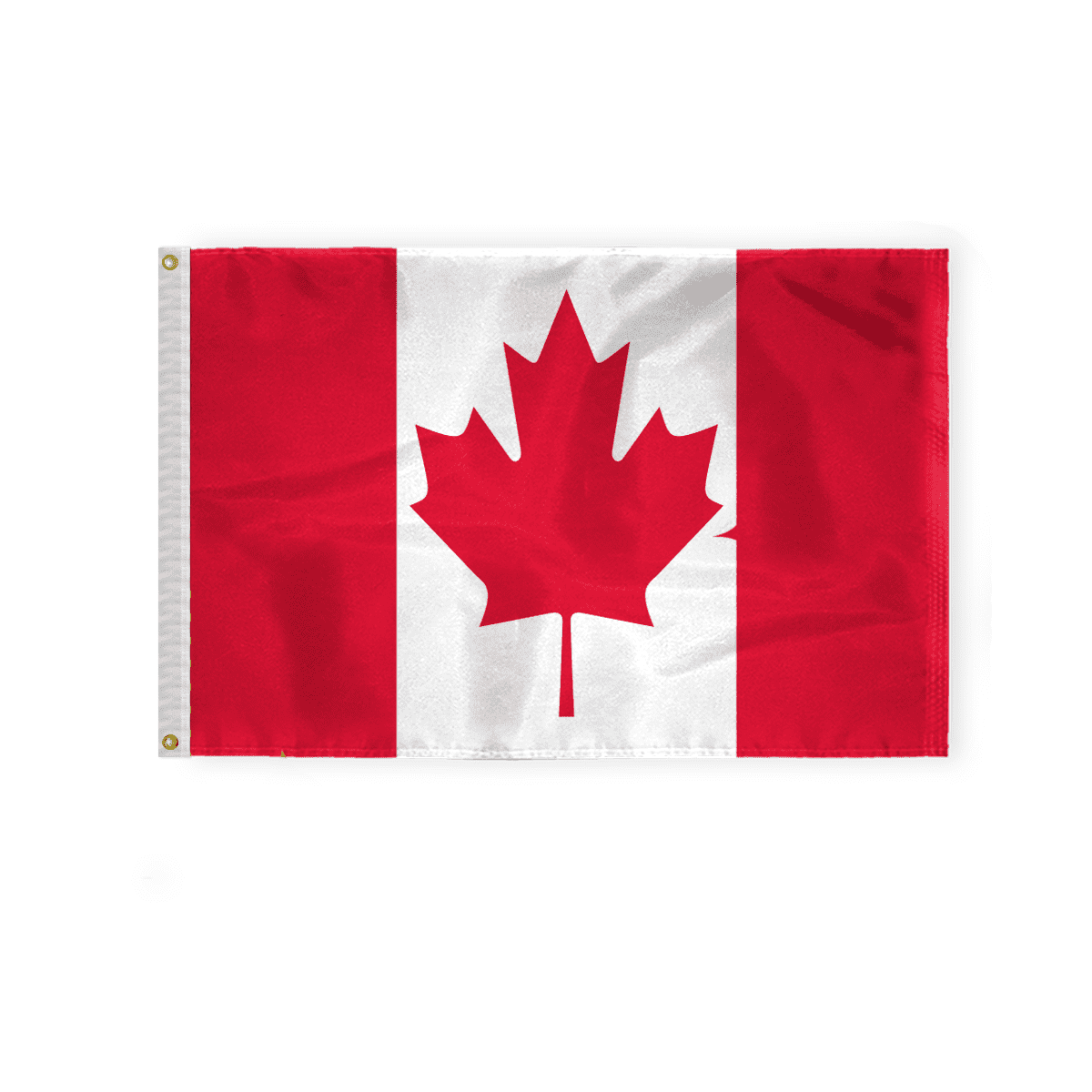 AGAS Canada Flag 2x3 ft Polyester Fabric Double Stitched Hem Rust Proof ...