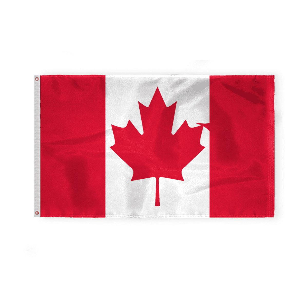 AGAS Canada Flag 3x5 ft Double Stitched Hem 100% Polyester Metal ...