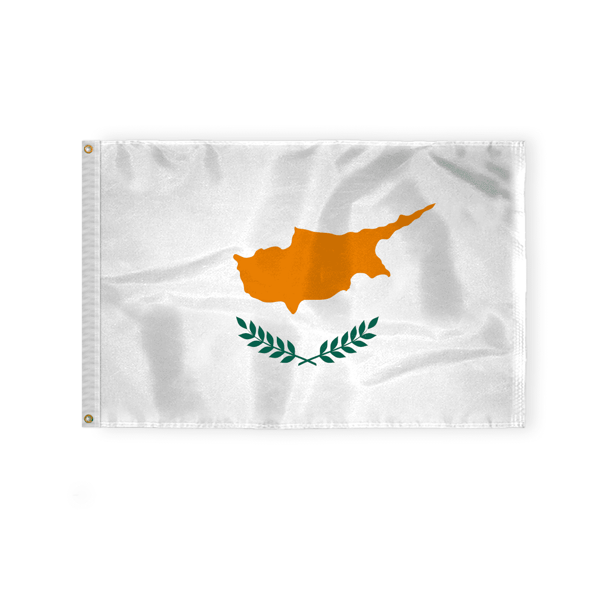 AGAS Cyprus Country Flag 2x3 ft Nylon Fabric Double Stitched Canvas ...