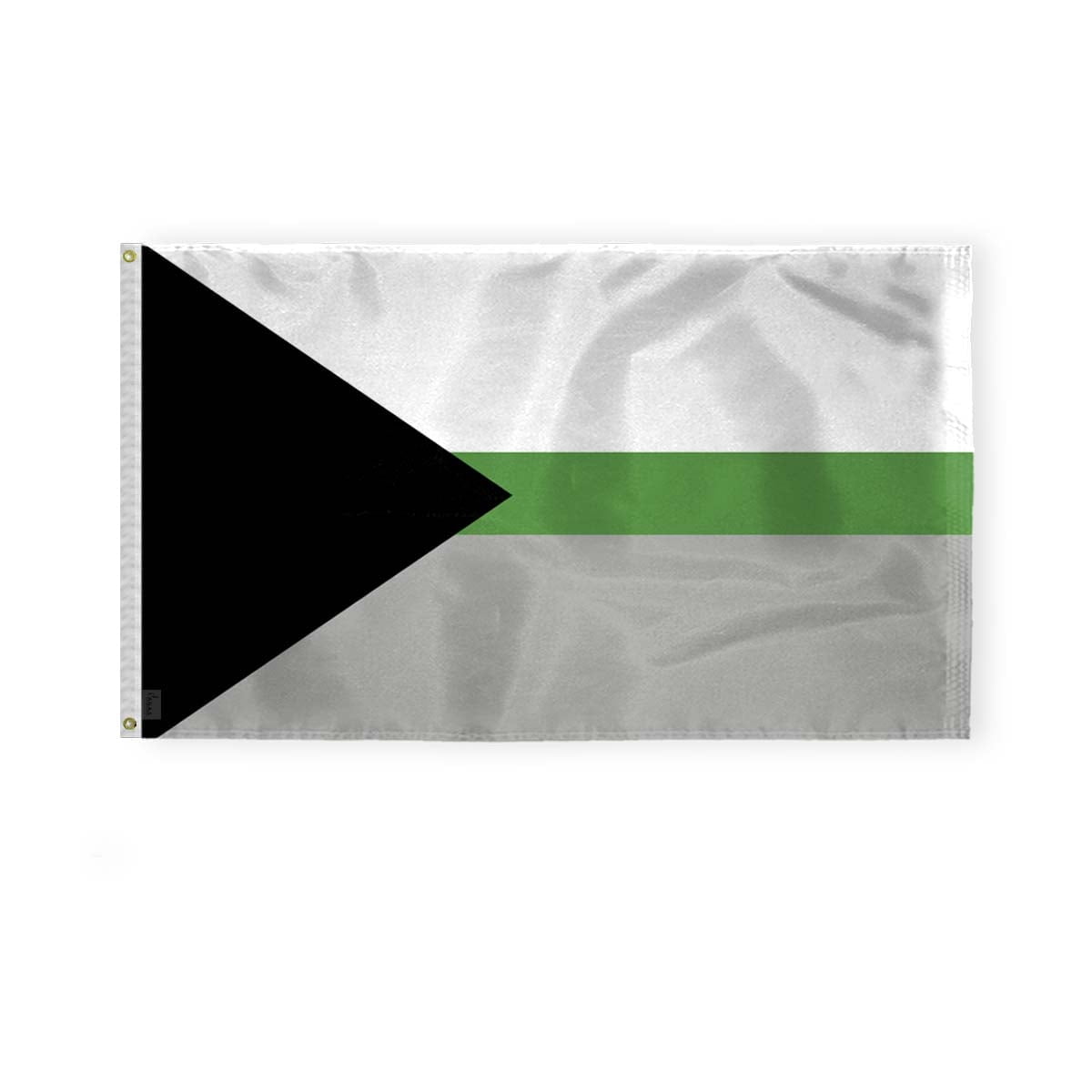 Agas Demiromantic Pride Flag 3x5 Ft Printed 200d Nylon Brass