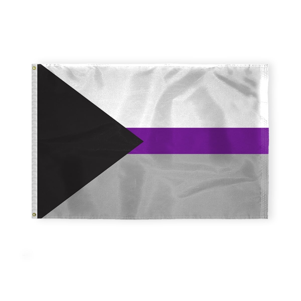 AGAS Demisexual Demi Pride Flag 4x6 Ft - Double Sided Printed 200D ...