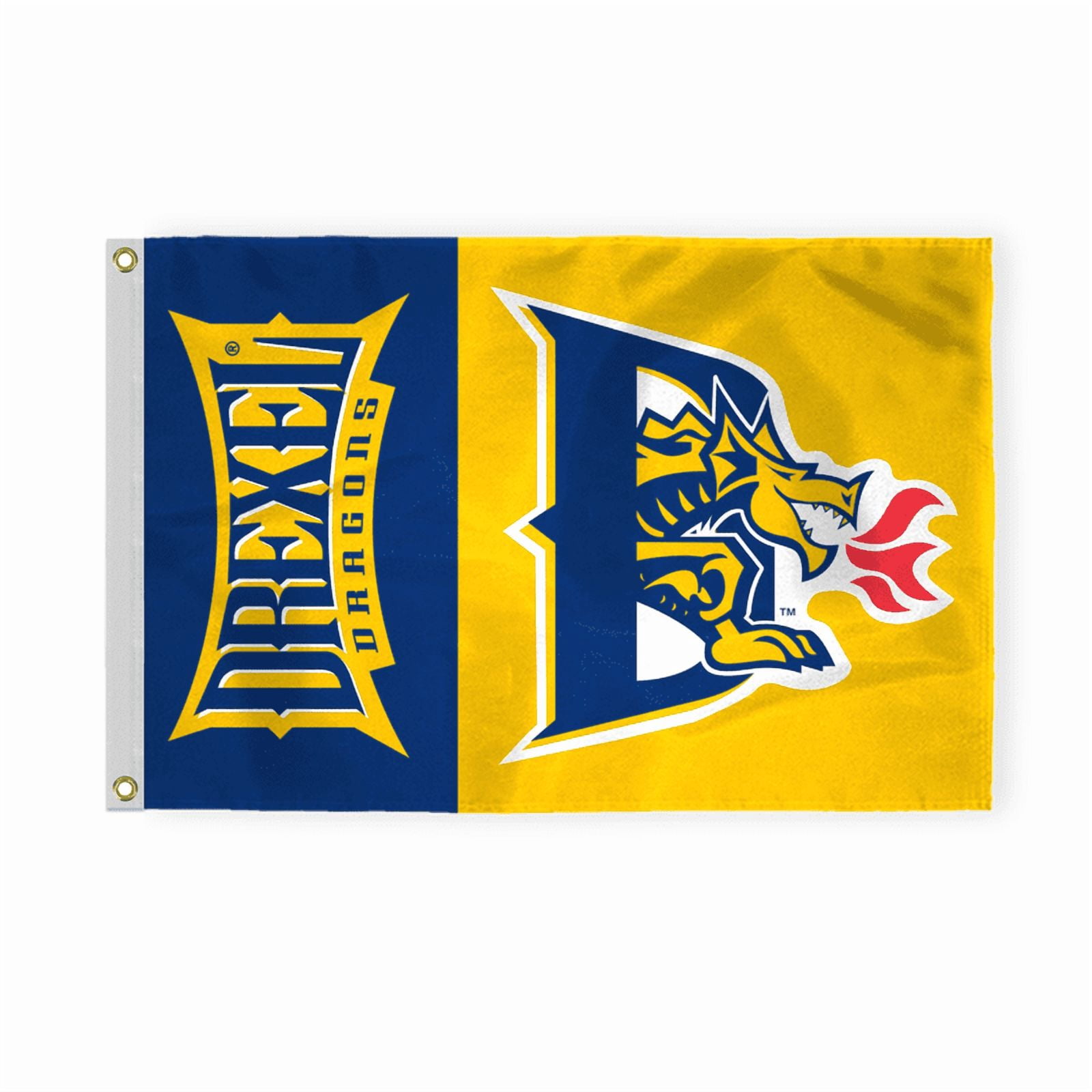 AGAS Drexel DU Dragons 3' x 5' Flag - 200D Nylon with Brass Grommets ...