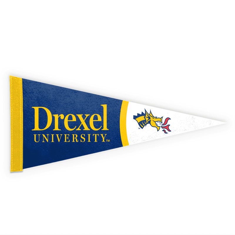 AGAS Drexel DU University Full Size Pennant Flag Banner, 12X30 inch ...