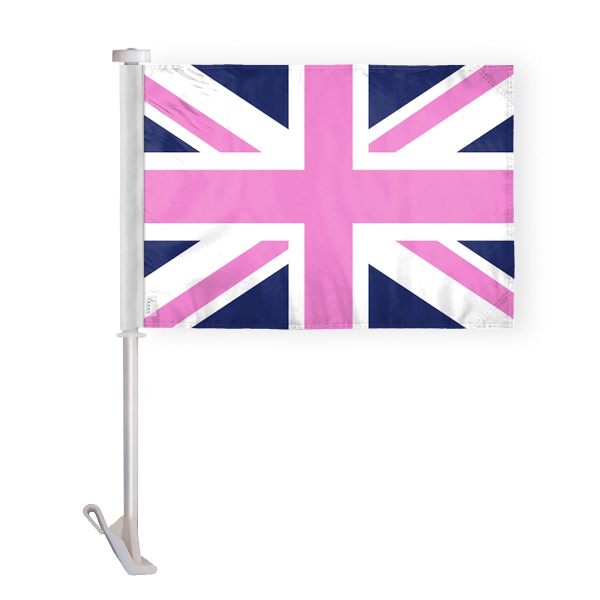 AGAS England Blue Car Window Flag 10.5x15 inch - Double Side Printed ...