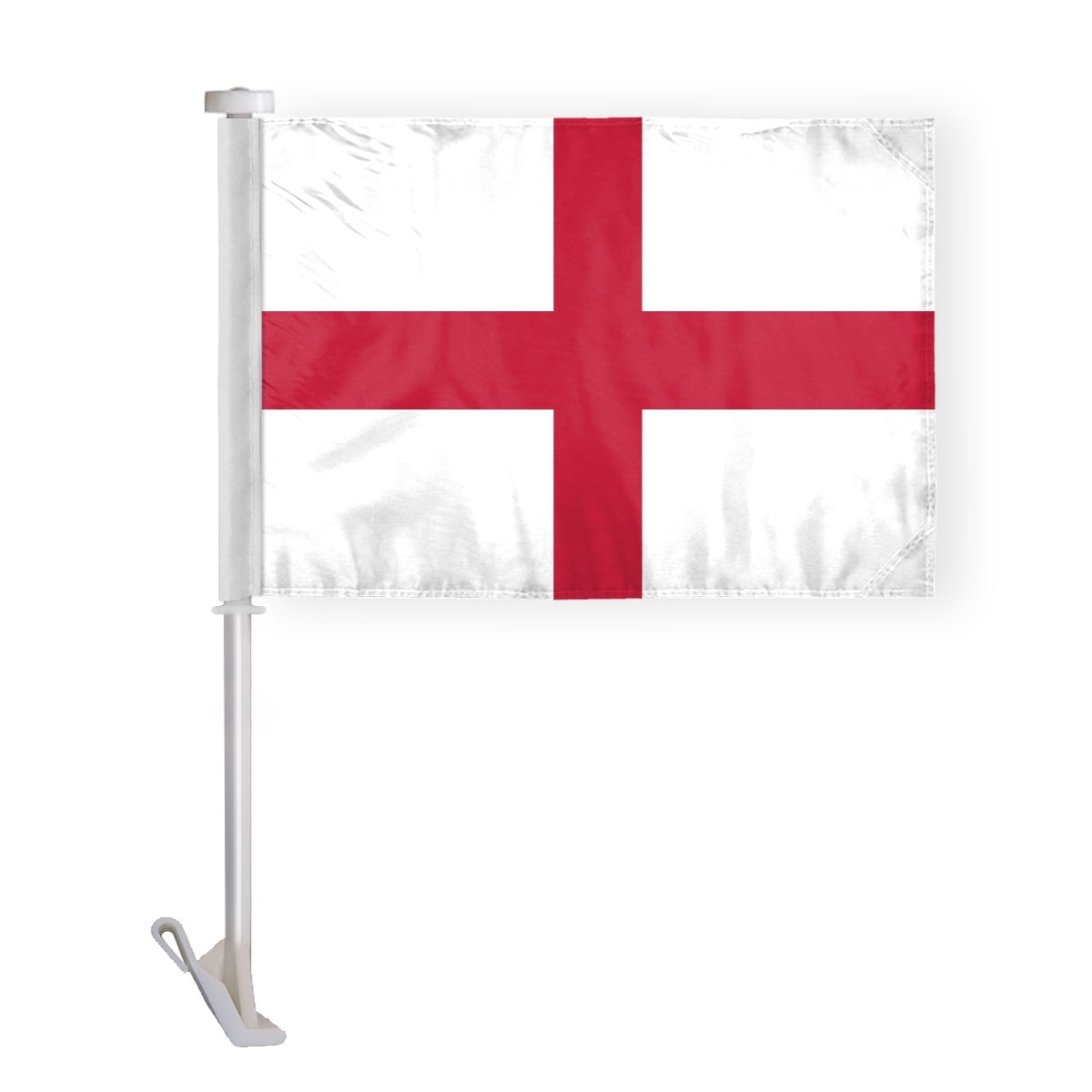 AGAS England Car Flag Premium 10.5x15 inch Printed Double Sided on ...