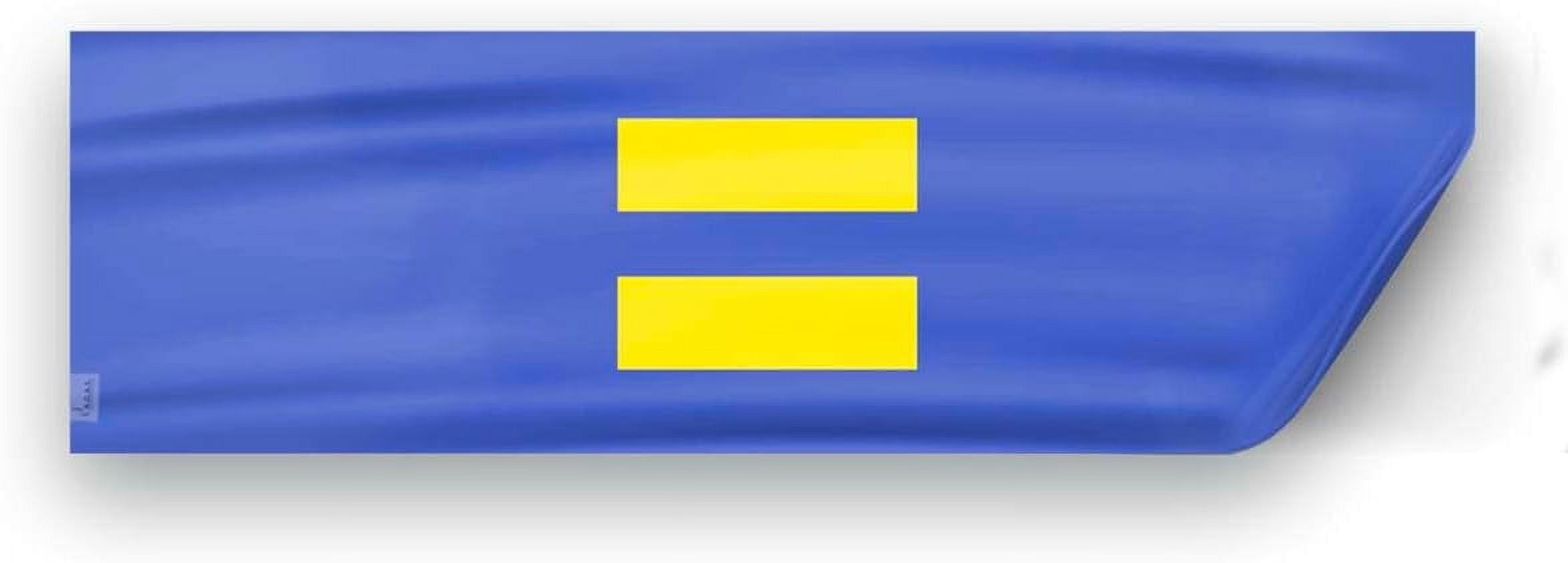 AGAS Equality Pride Flag 3x10 inch Static Window Cling -Vinyl Material ...