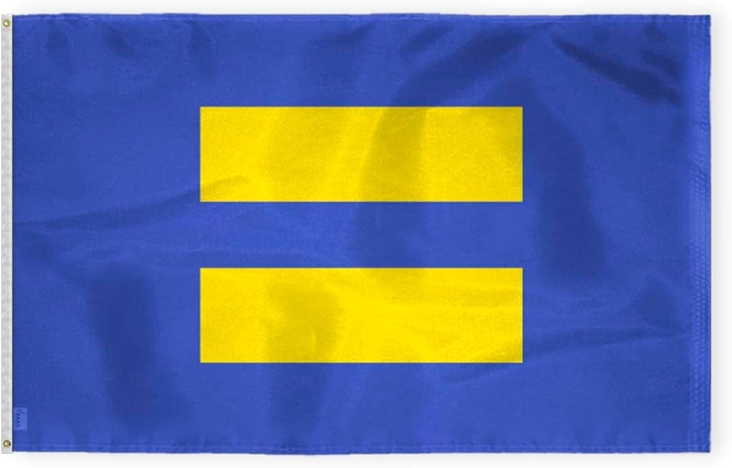 AGAS Equality Pride Flag 5x8 Ft - Printed 200D Nylon - Brass Grommets ...