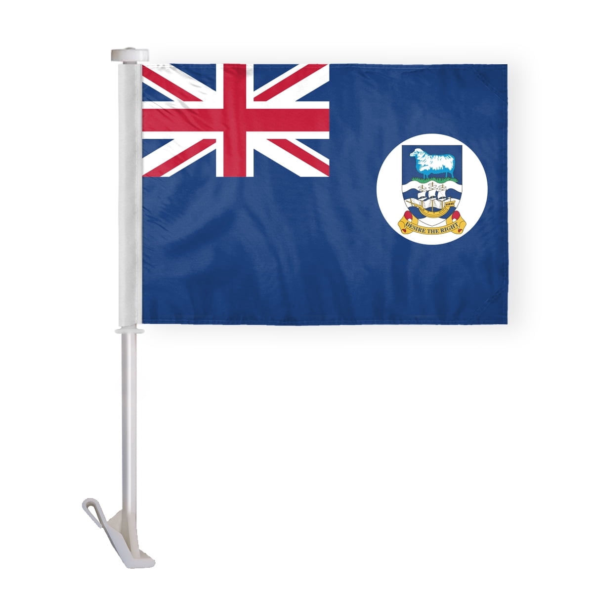 AGAS Falkland Islands Car Flag Premium 10.5x15 inch Printed Double ...