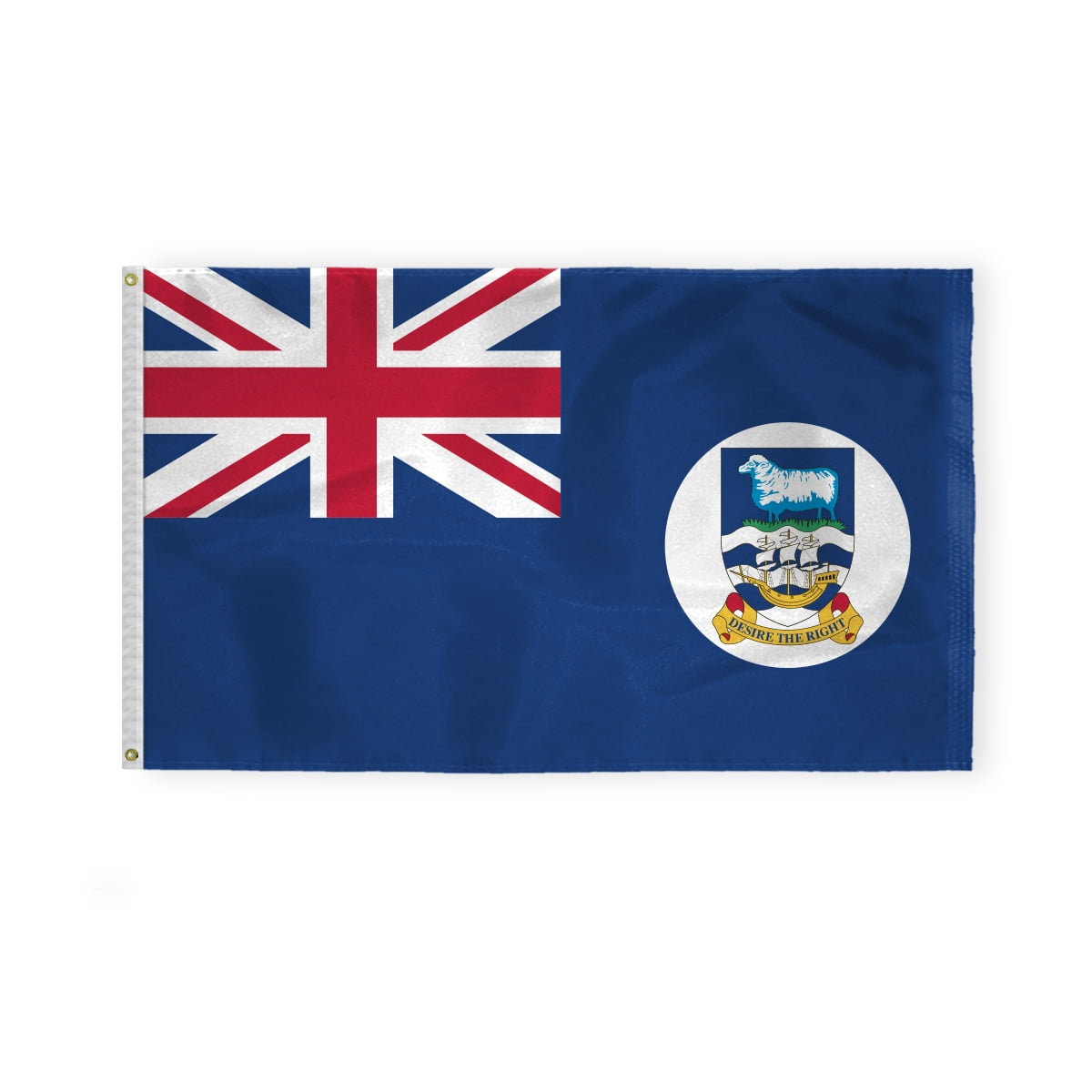 AGAS Falkland Islands Flag 3x5 ft 200D Nylon Fabric Double Stitched ...