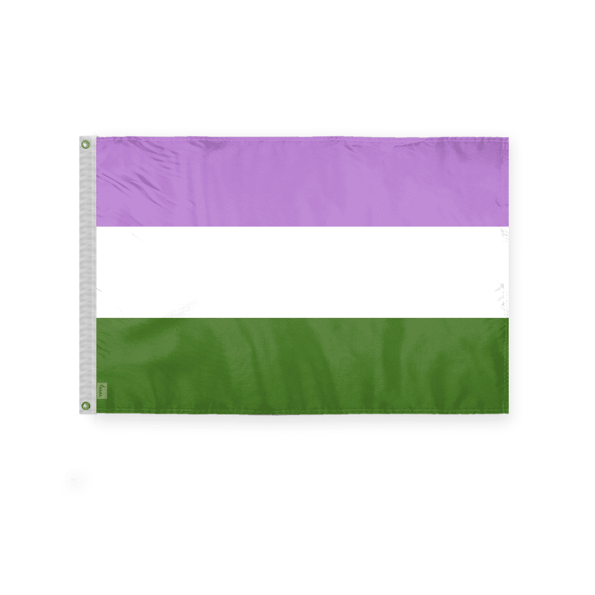 AGAS Genderqueer Pride Flag 3x5 Ft - Double Sided Polyester - Plated ...