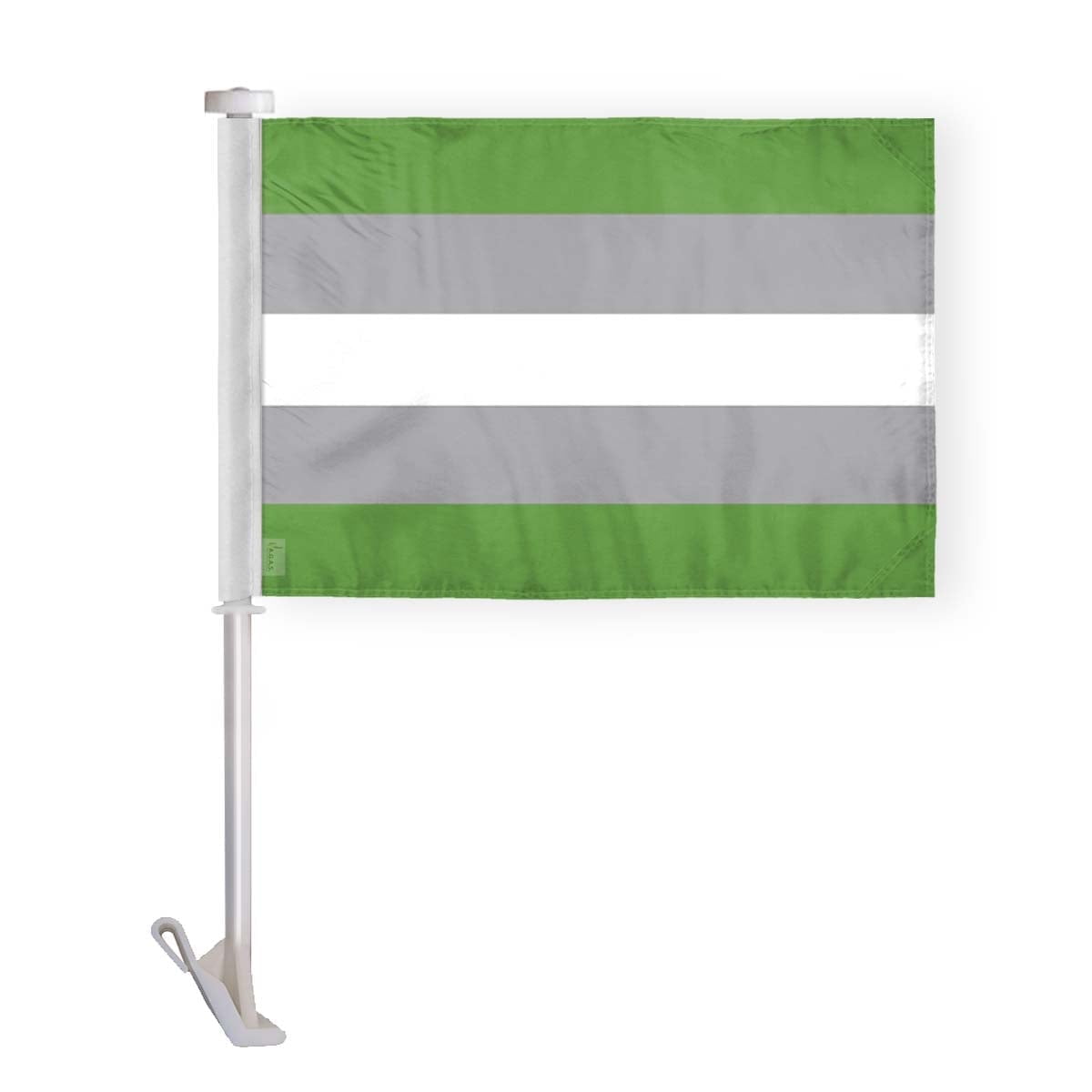 AGAS Greyromantic Pride Car Window Flag 10.5x15 inch - Double Side ...