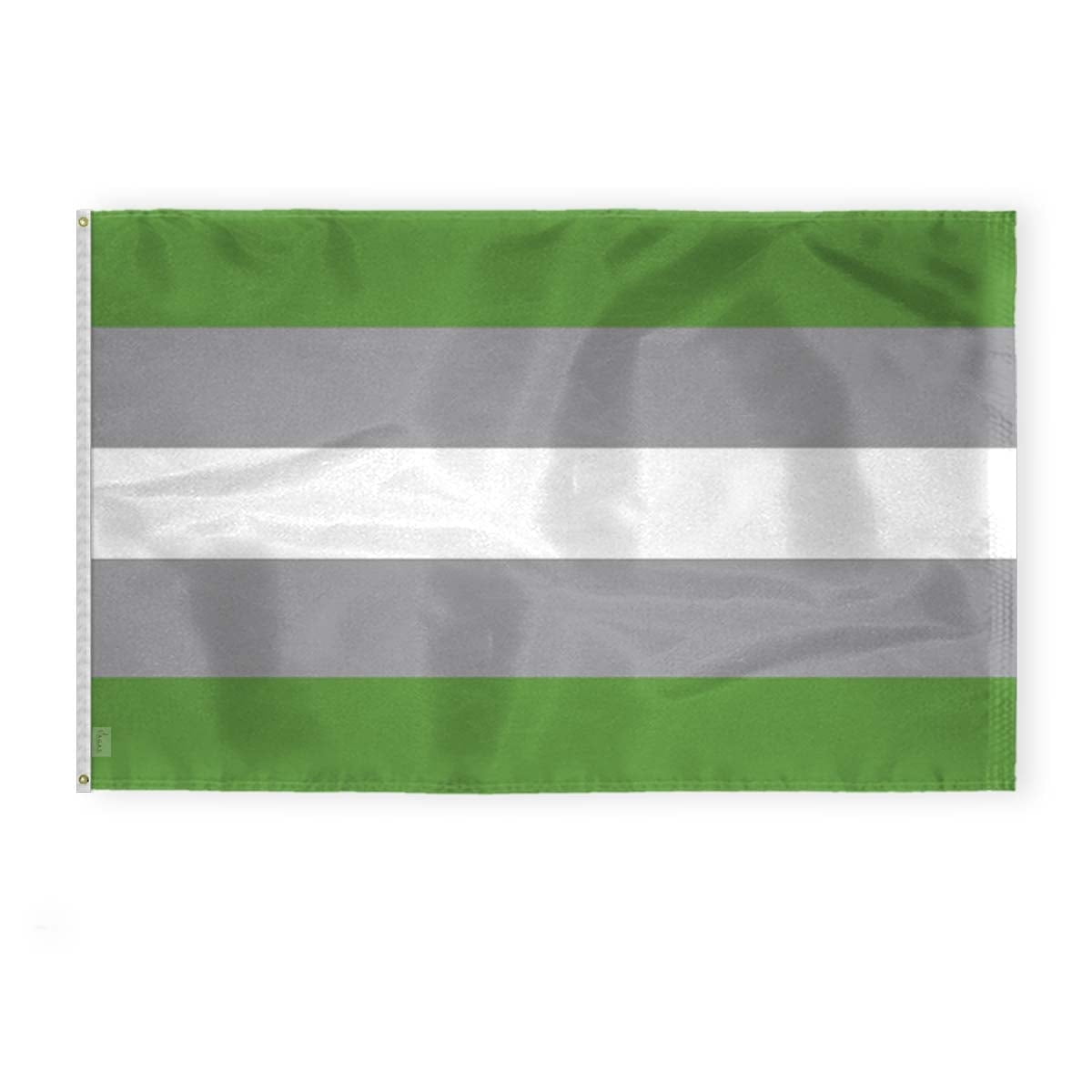 AGAS Greyromantic Pride Flag 4x6 Ft - Printed 200D Nylon - Brass ...