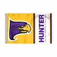 AGAS Hunter College Flag 4 x 6 ft NCAA HC Hawks Head Logo Nylon Flag w ...