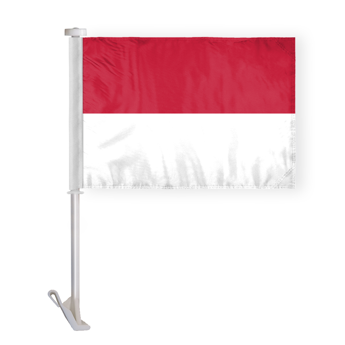 AGAS Indonesian Car Flag Premium 10.5x15 inch Printed Double Sided on ...