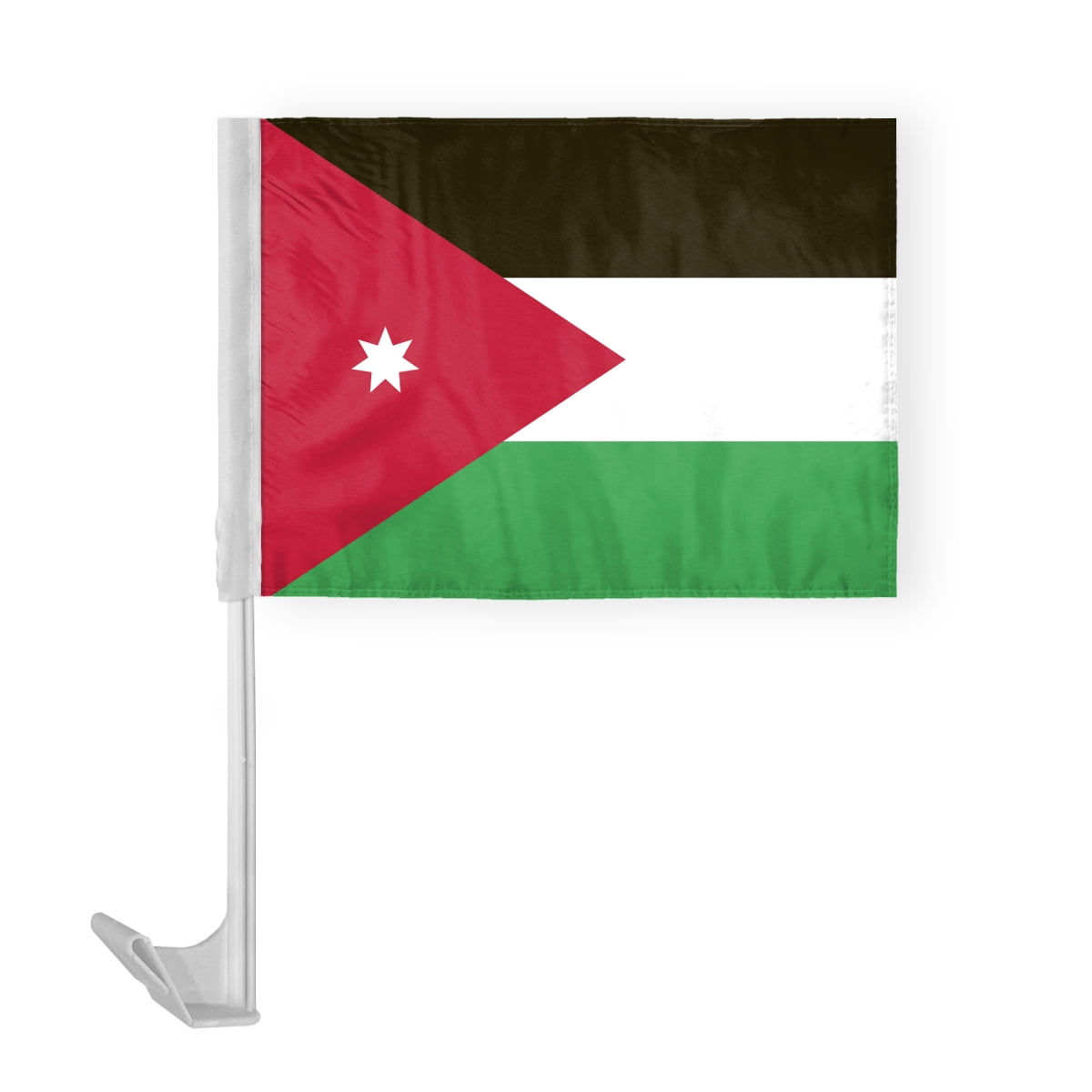 AGAS Jordan Car Flag 12x16 inch Polyester Fabric Double Stitched 17 ...
