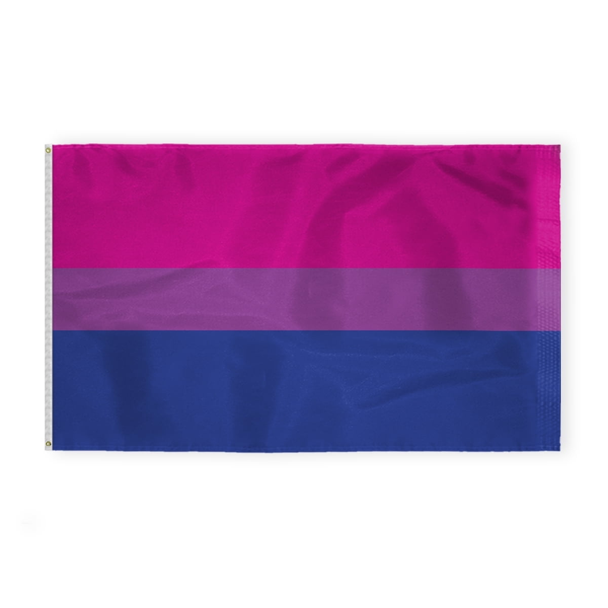 AGAS Large Bi Pride Flag 6x10 Ft - Double Sided Printed 200D Nylon ...