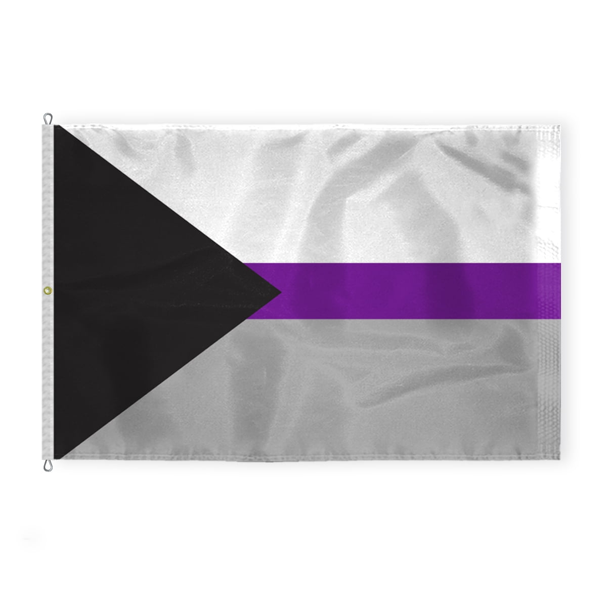 AGAS Large Demisexual Pride Flag 8x12 Ft - Double Sided Printed 200D ...