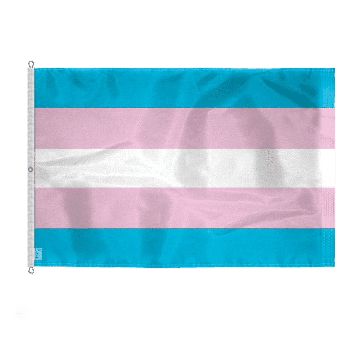 AGAS Large Transgender Pride Flag 10x15 Ft - Double Sided Printed 200D ...