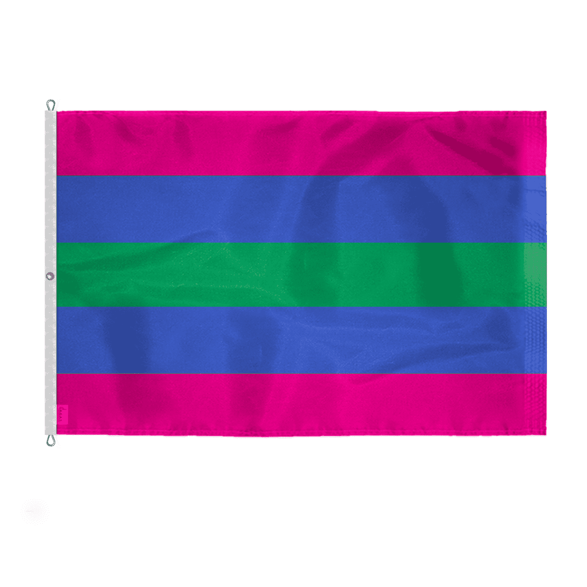 AGAS Large Trigender Pride Flag 8x12 Ft - Double Sided Printed 200D ...