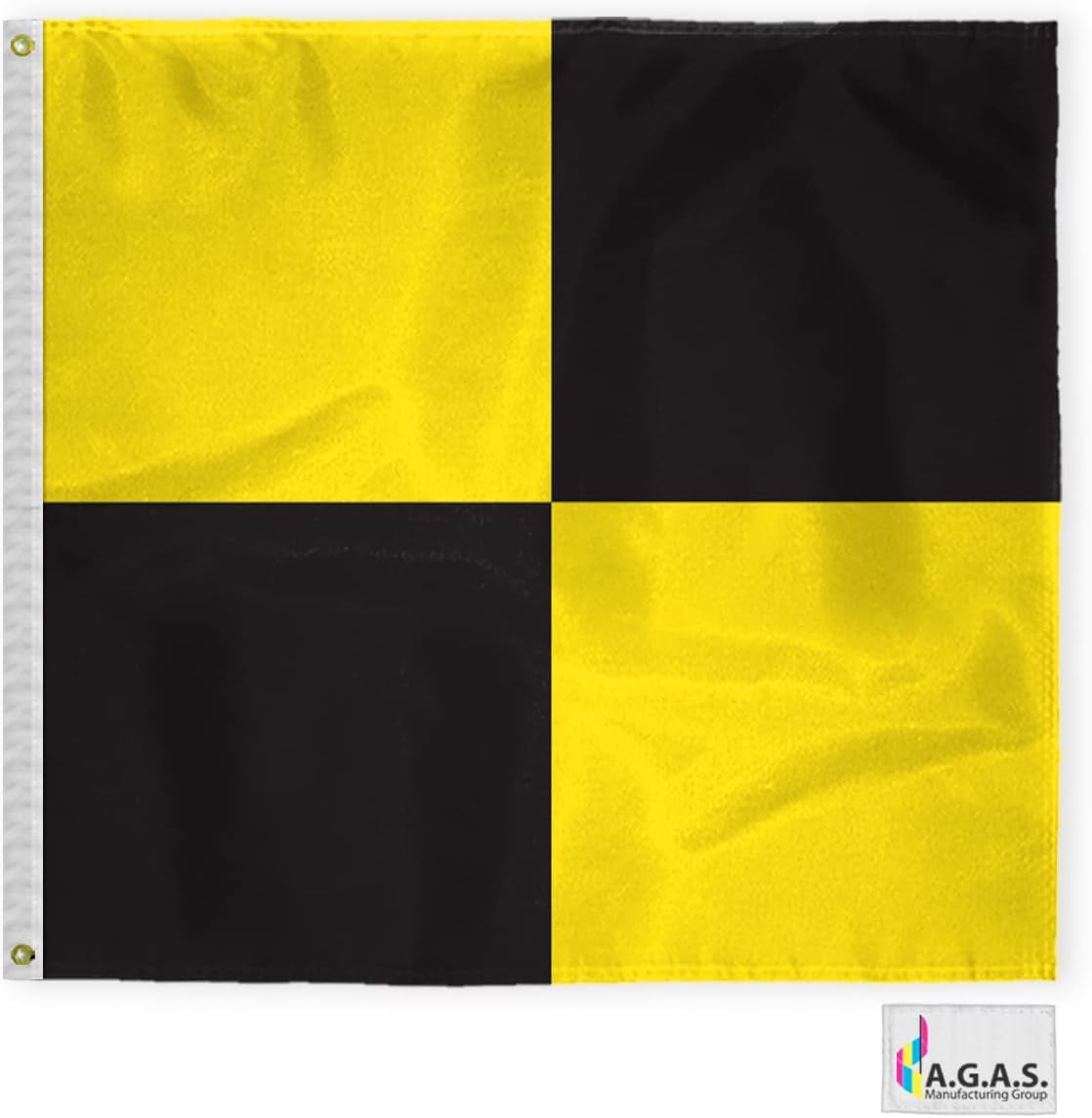 AGAS Lima Code L Marine Signal 4x4 Ft Flag - Printed 200D Nylon ...