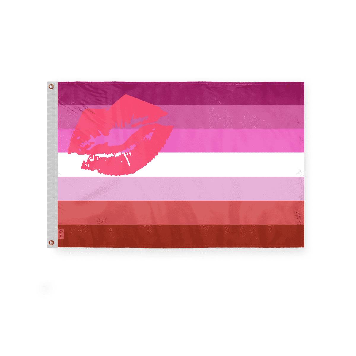 AGAS Lipstick Lesbian Pride Flag 3x5 Ft - Double Sided Polyester ...