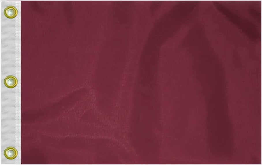 AGAS Maroon Golf Flags Mini with Grommets 14x20 inch - 200D Nylon ...