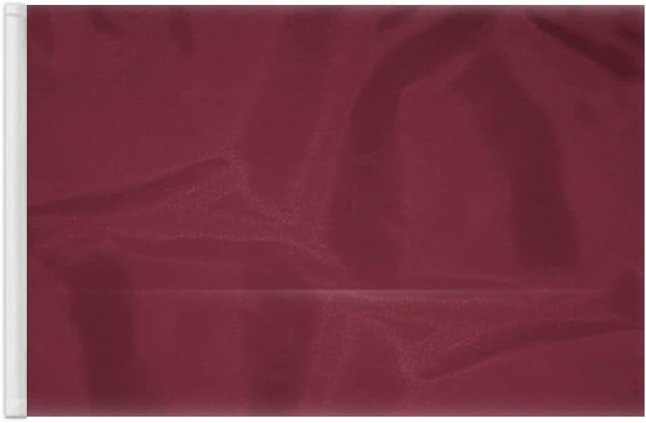 AGAS Maroon Golf Flags Mini with Tube Insert 14x20 inch- Heavy Duty ...