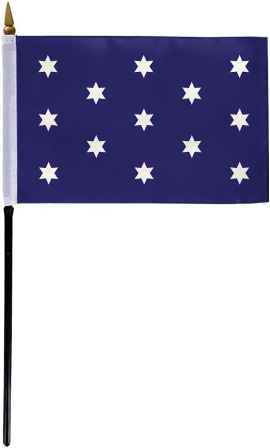 AGAS Mini Washingtons Commander in Chief Historical Stick Flags - 4x6 ...