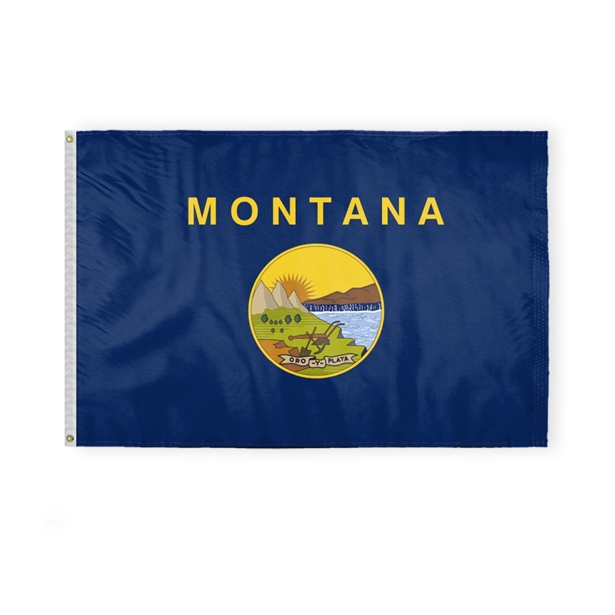 A.G.A.S 4 x 6 Ft 200 Denier Nylon Montana State Outdoor Flag and Banner ...
