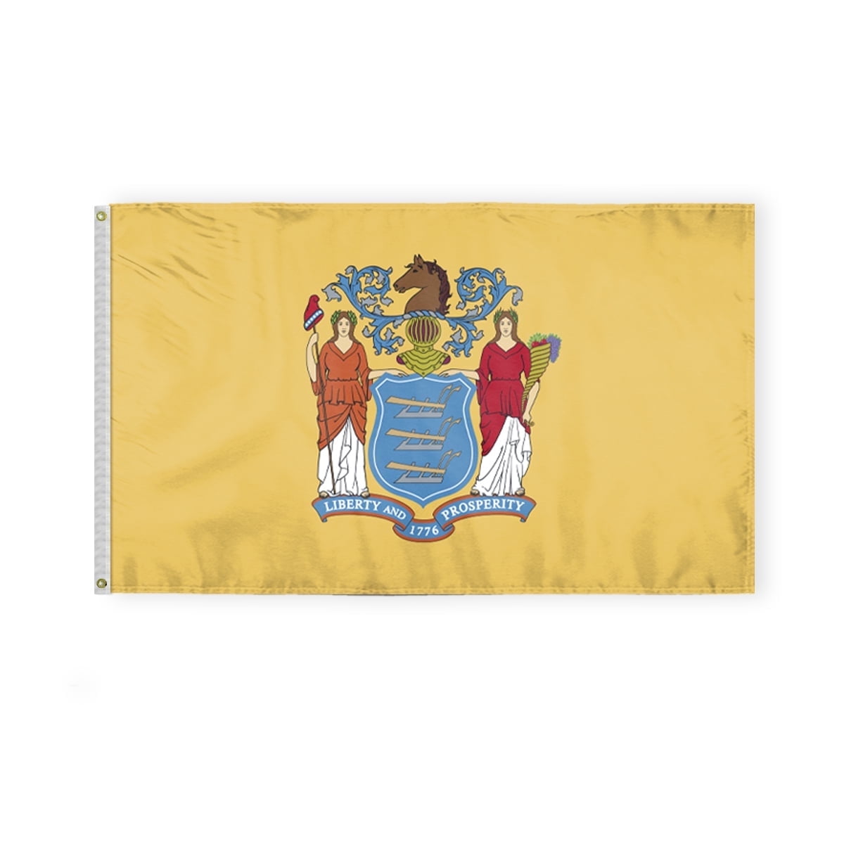 A.G.A.S 3x5 Ft Polyester New Jersey State Flag, Outdoor Flag - Walmart.com