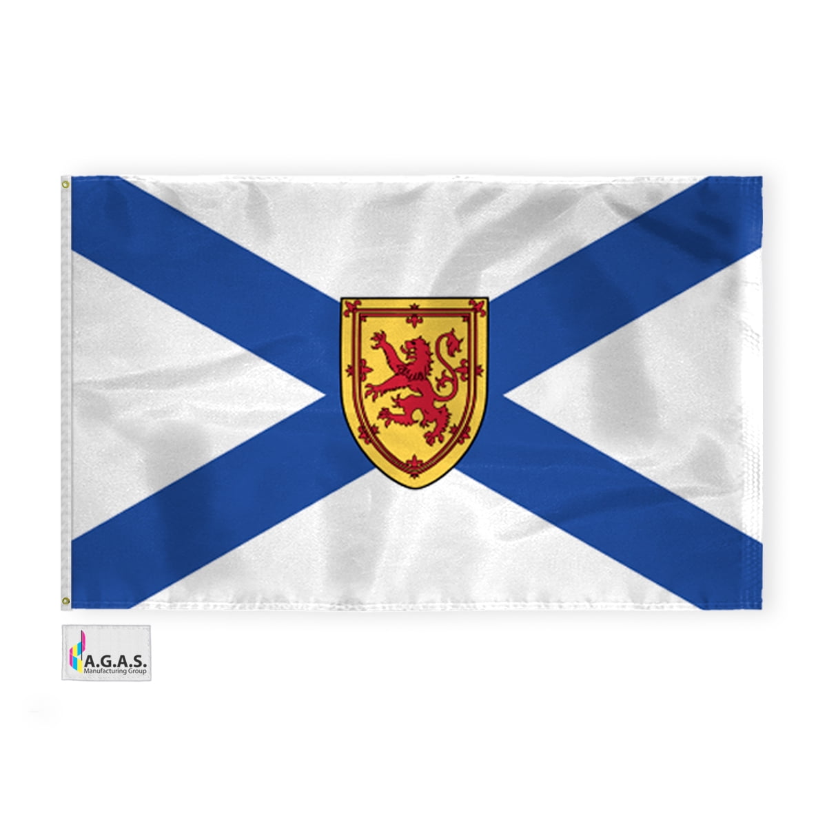 AGAS Nova Scotia Canada Flag 6 x 8 ft Official Ratio (3:4) Outdoor 200D ...