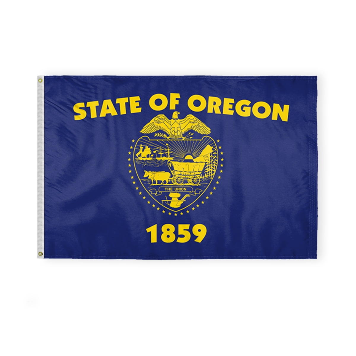AGAS Oregon State Flag 4x6 Ft - Double Sided Print 200D Nylon - Brass ...
