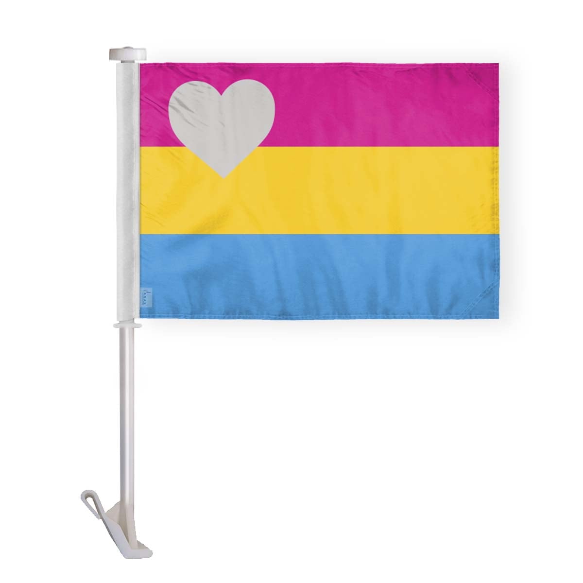 AGAS Panromantic Pride Car Window Flag 10.5x15 inch - Double Side ...