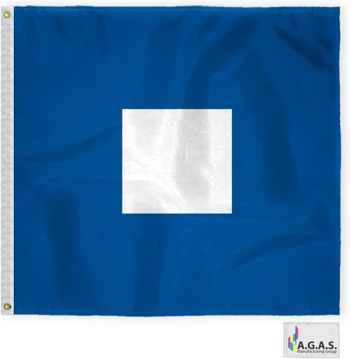 AGAS Papa Code P Marine Signal Flag - Printed 200D Nylon - Canvas ...