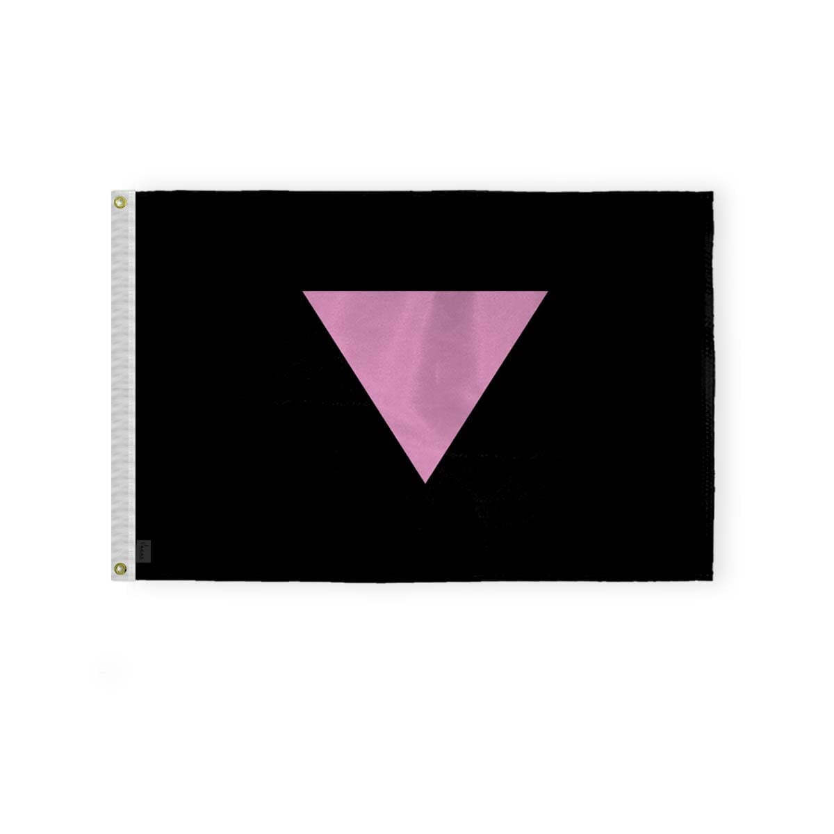 AGAS Pink Triangle Pride Flag 2x3 Ft - Printed 200D Nylon - Brass ...