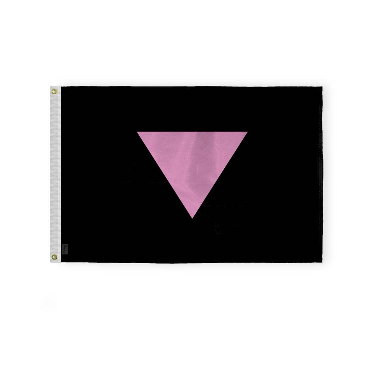 AGAS Pink Triangle Pride Flag 2x3 Ft - Printed 200D Nylon - Brass ...