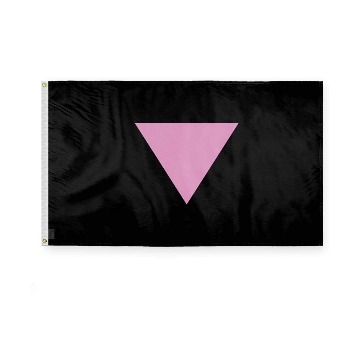 AGAS Pink Triangle Pride Flag 3x5 Ft - Polyester - Plated Grommets ...