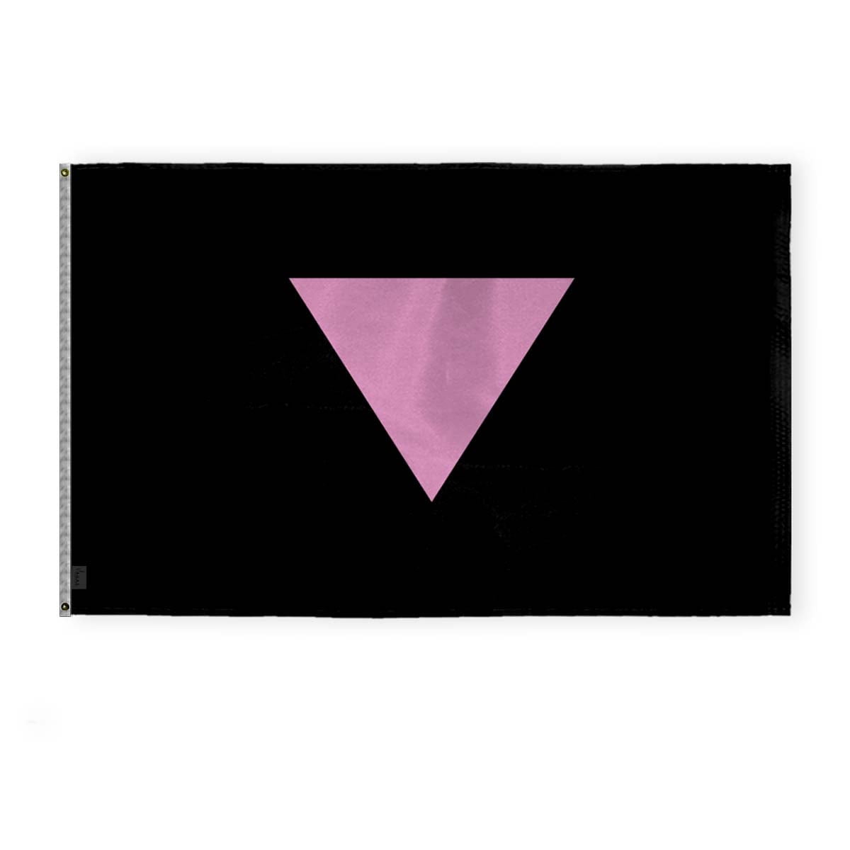 AGAS Pink Triangle Pride Flag 4x6 Ft - Printed 200D Nylon - Brass ...