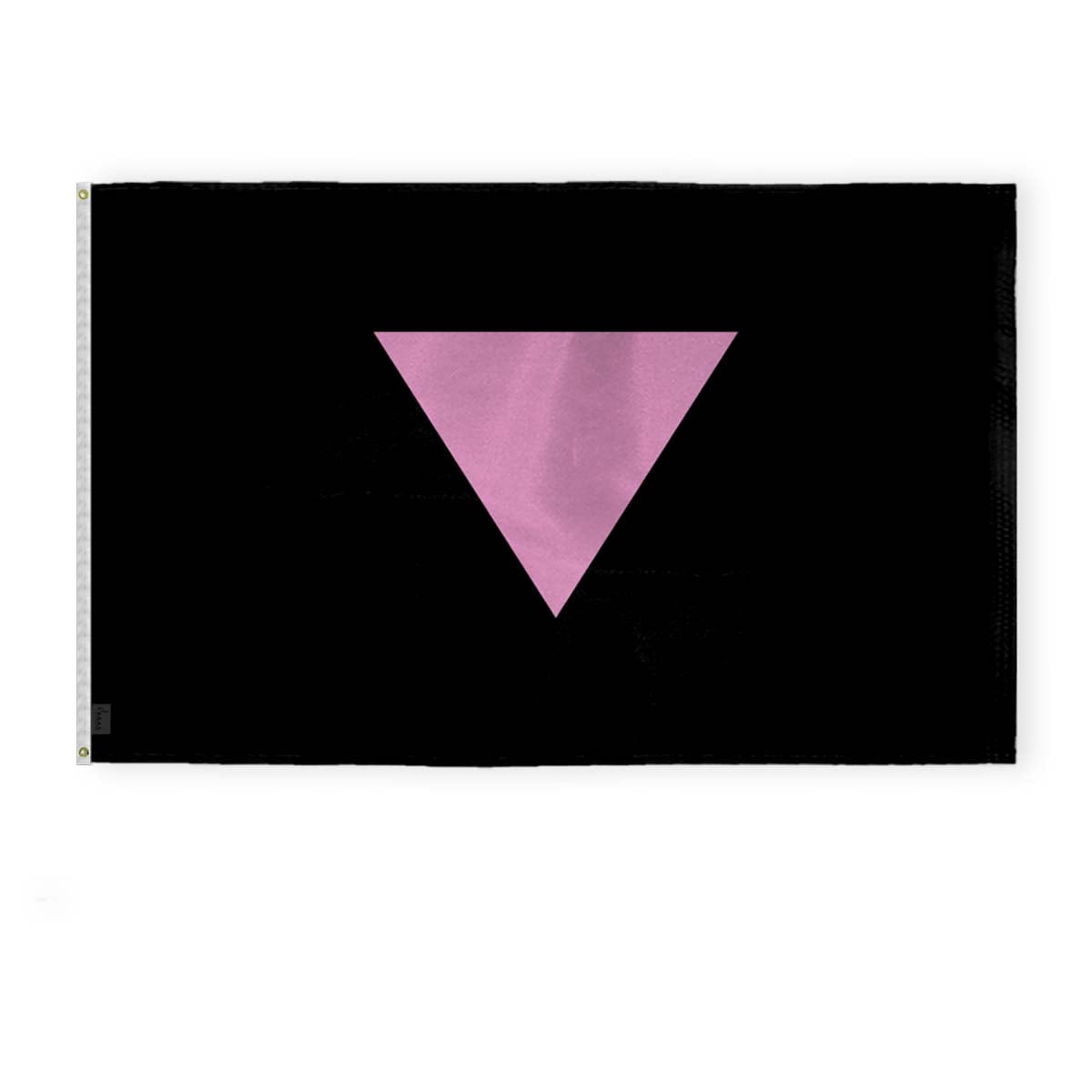 AGAS Pink Triangle Pride Flag 5x8 Ft - Printed 200D Nylon - Brass ...