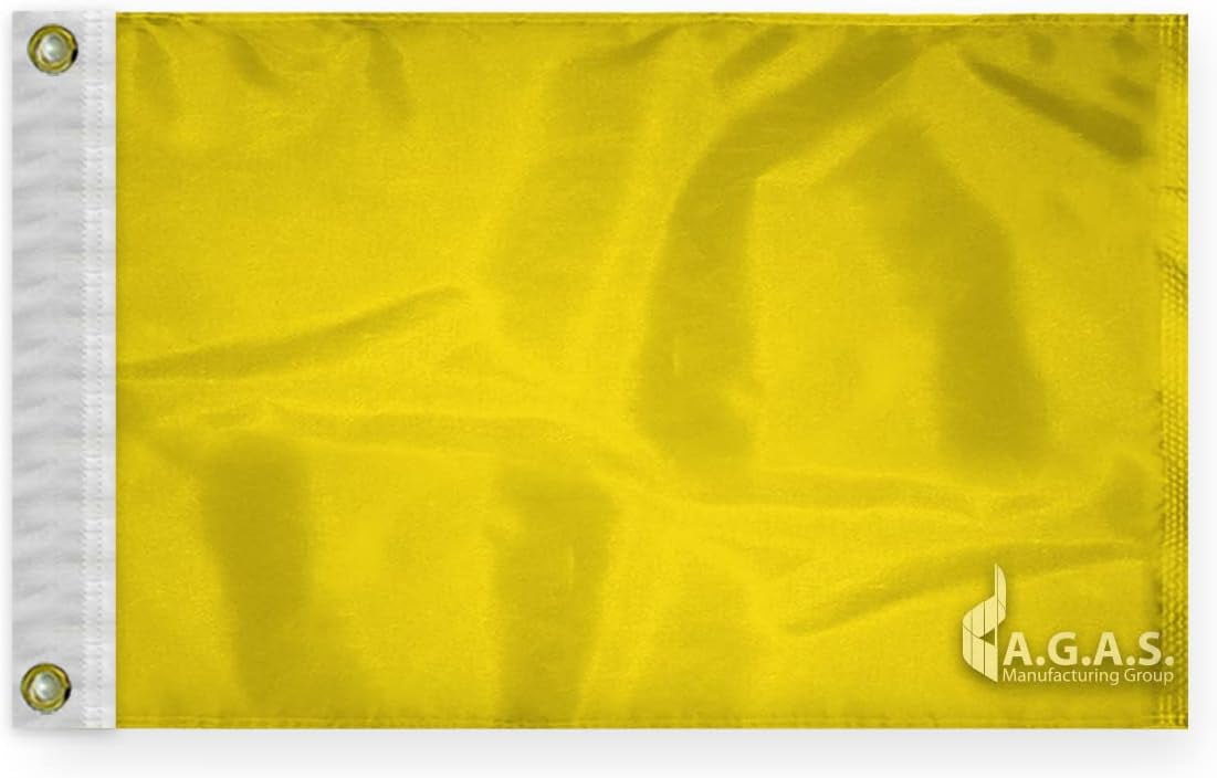 AGAS Quarantine Flag - 10 x 15 Inch - Printed 200 Nylon - Stitched ...