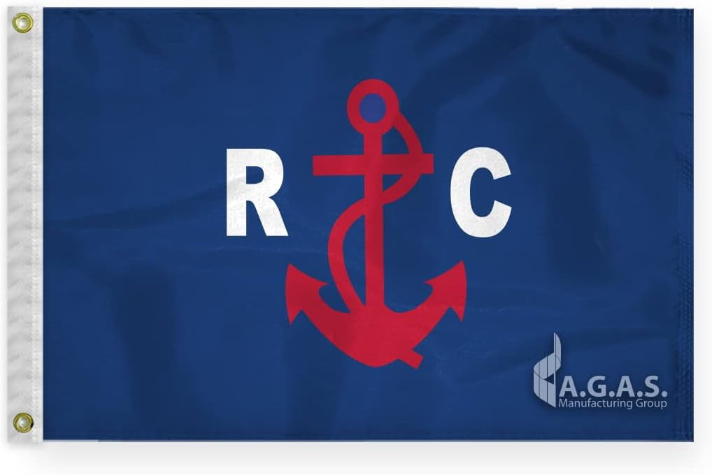 AGAS Race Committee Yacht Flag - 12 x 18 Inch - Printed 200D Nylon ...