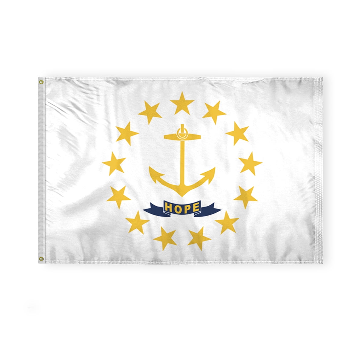 AGAS Rhode Island State Flag 4x6 Ft - Double Sided Reverse Print On ...