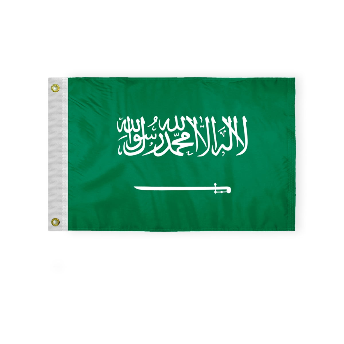 AGAS Saudi Arabia Courtesy Flag 12x18 inch Mini Saudi Arabia Flag ...