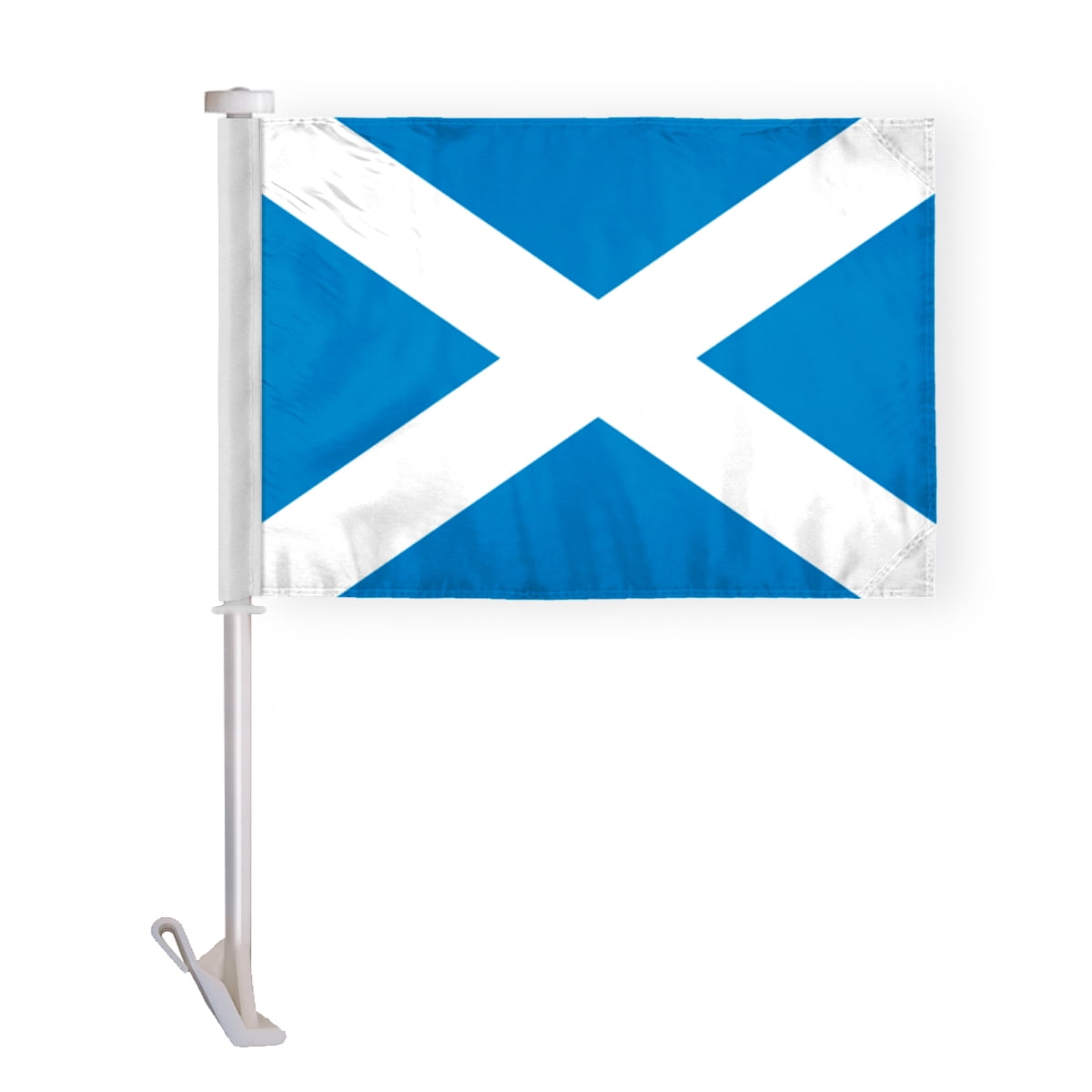 AGAS Scotland Car Flag Premium 10.5x15 inch Printed Double Sided on ...