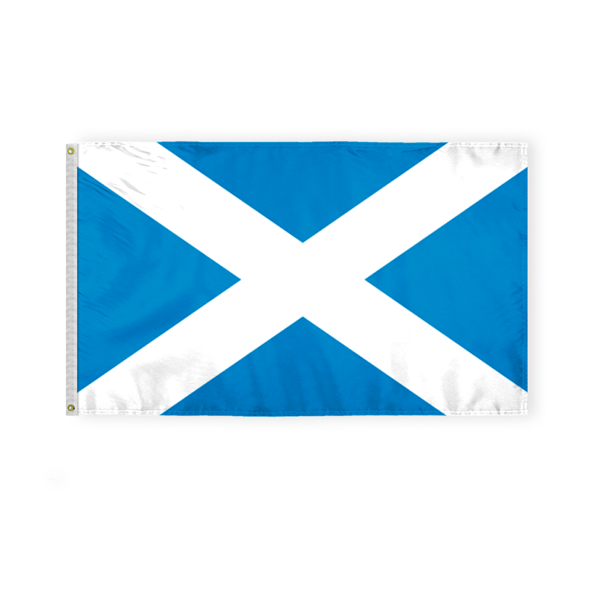 AGAS Scotland Flag 3x5 ft Polyester Fabric Double Stitched Polyester ...