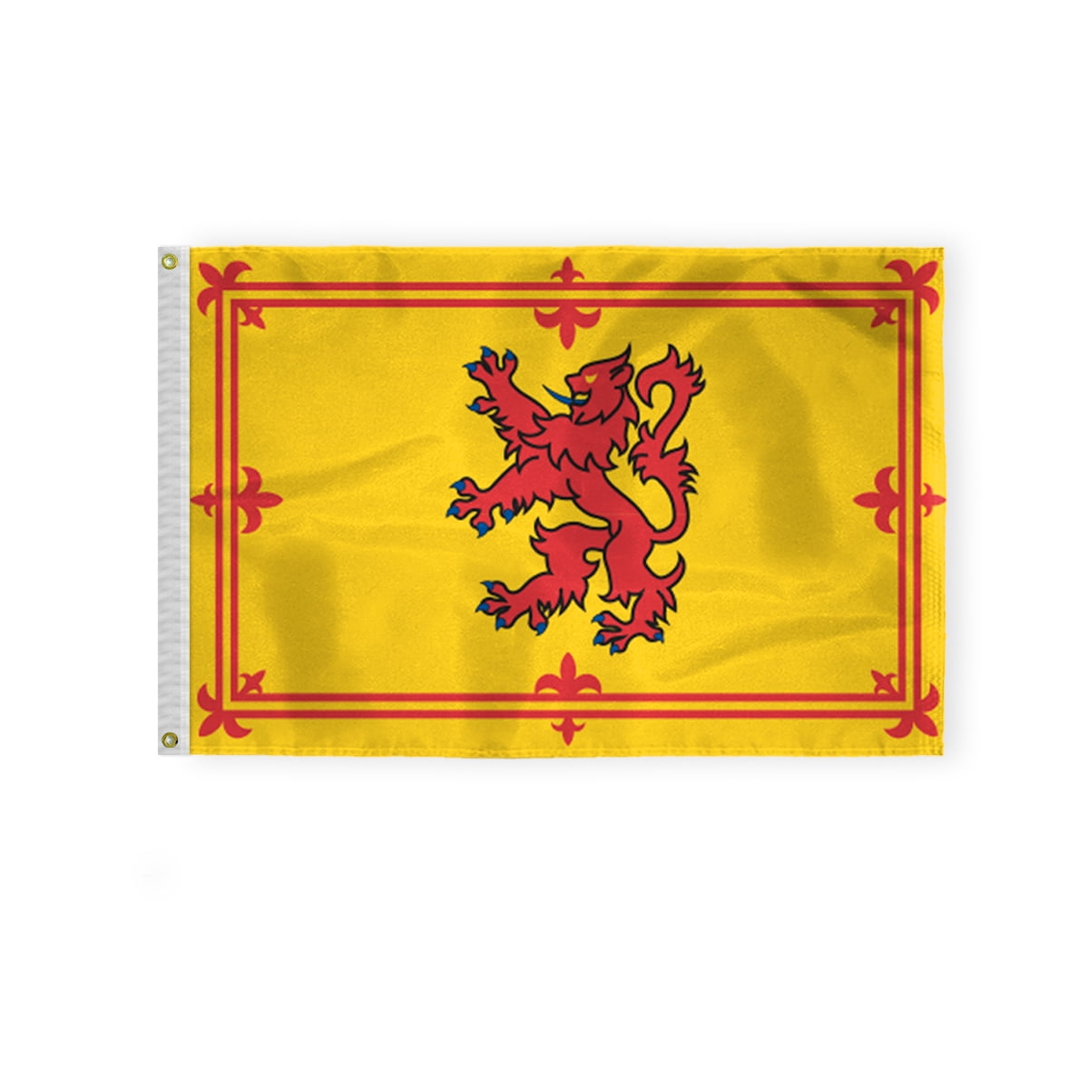 AGAS Scotland Rampant Lion Flag 2x3 ft Nylon Fabric Double Stitched ...