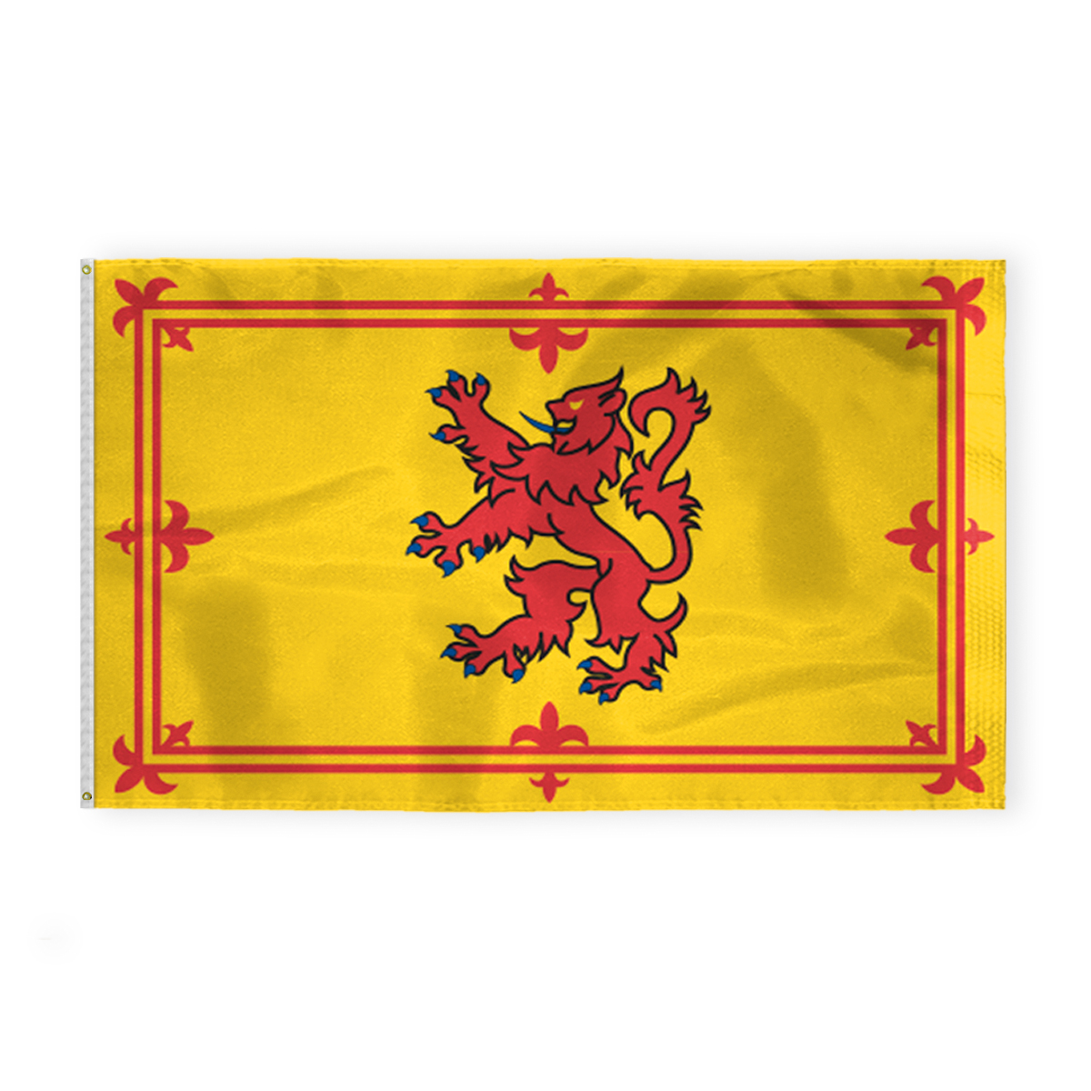 AGAS Scotland Rampant Lion Flag 6x10 ft 200D Nylon Fabric Double ...