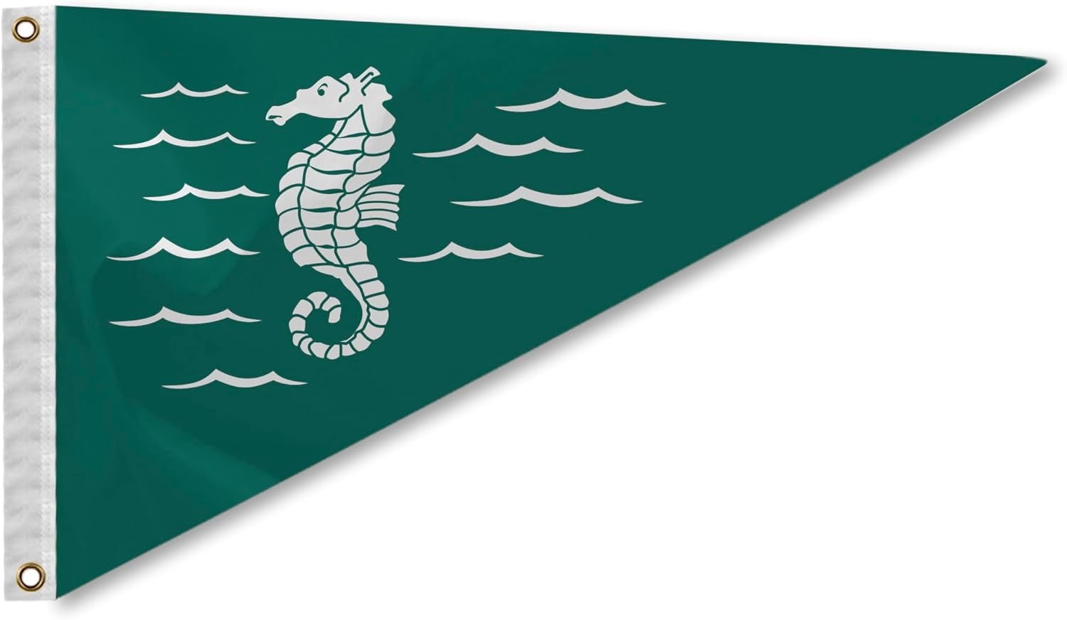 AGAS Seahorse Bow Pennant - 10 x 15 inch - Printed 200D Nylon - Solid ...